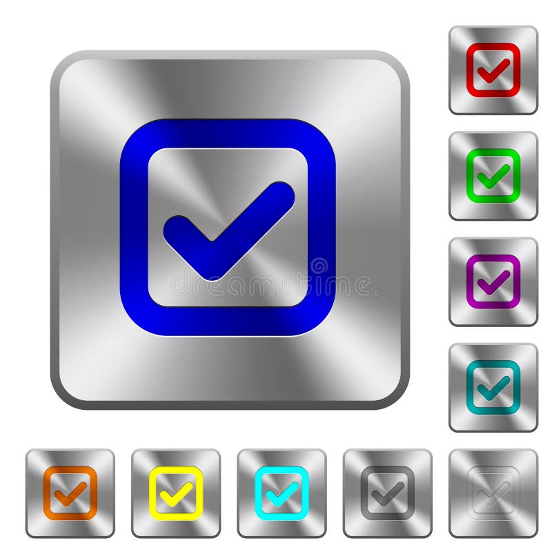 Checkbox Metal Stock Illustrations – 444 Checkbox Metal Stock ...