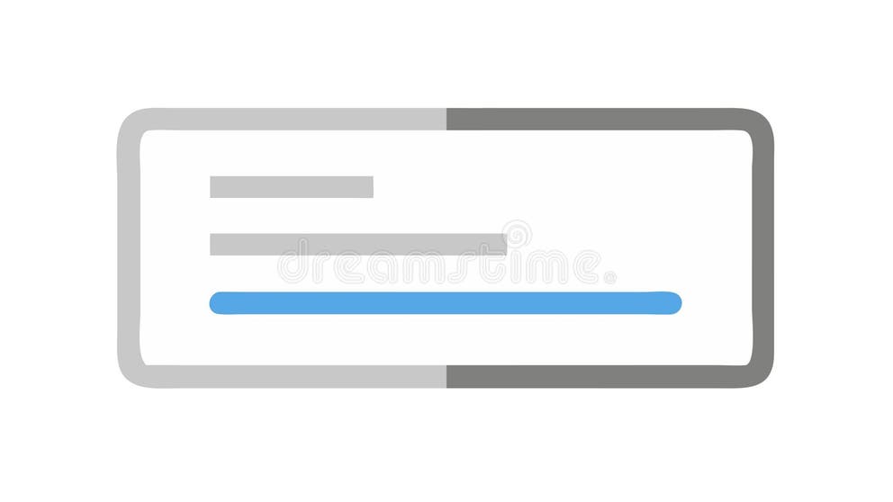 Checkbox Text Input Field Form Design And User Interface Vector