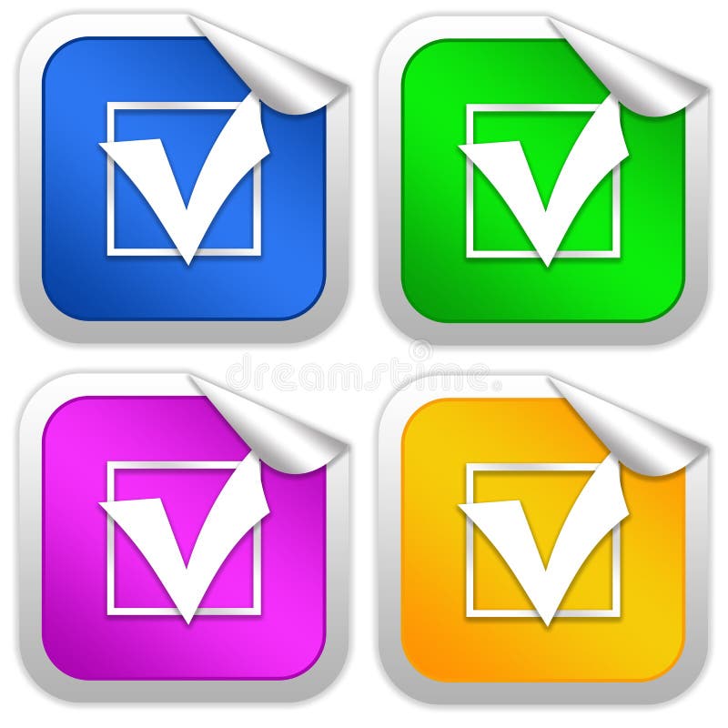 Yellow Green Tick Box Stock Illustrations – 326 Yellow Green Tick Box ...