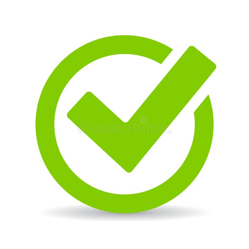 Checkbox vert de coutil illustration de vecteur. Illustration du ...
