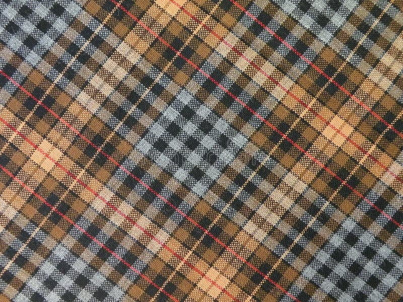 Checked fabric stock photo. Image of colored, peach, wool - 14856854