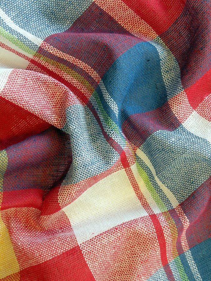Checked fabric stock image. Image of textile, stile, waves - 15589275