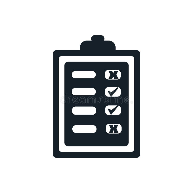 Checked Icon Vector Isolated on White Background, Checked Sign Stock ...