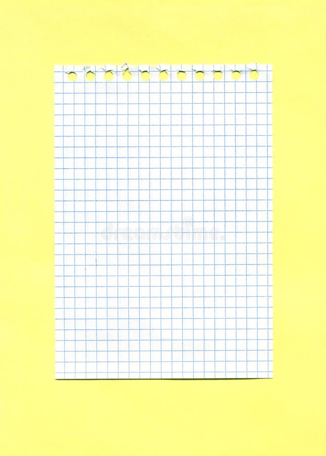 The sheet of torn paper stock image. Image of concepts - 3907349