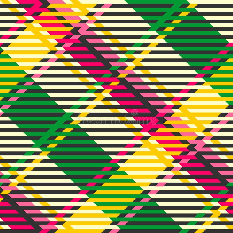 Checked Pattern With Cute Owls. Stock Vector - Illustration of ...