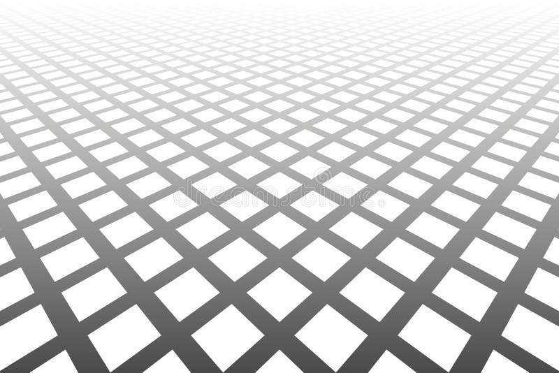 Checked Pattern in Diminishing Perspective. Abstract Textured ...