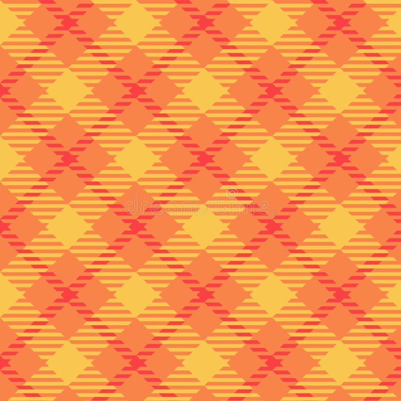 Checked Plaid Pattern Design Stock Illustration - Illustration of plaid ...