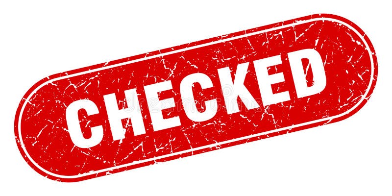 Checked sign stock vector. Illustration of circle, vector - 160383202