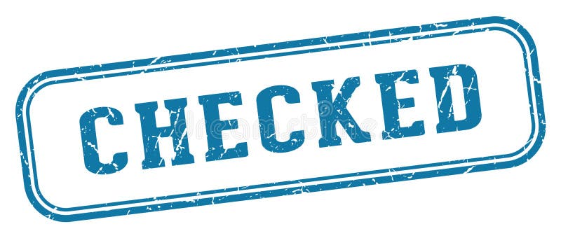 Checked Stamp Stock Illustrations – 2,933 Checked Stamp Stock ...