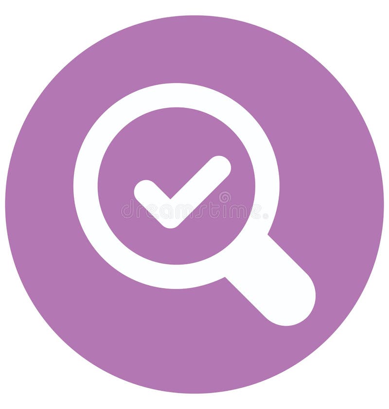 Checked Two Colors Glyph Vector Icon Isolated and Editable Stock Vector ...