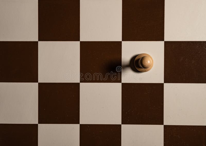 Checker on the Check Table View from the Top Shadow of a Checkers One ...