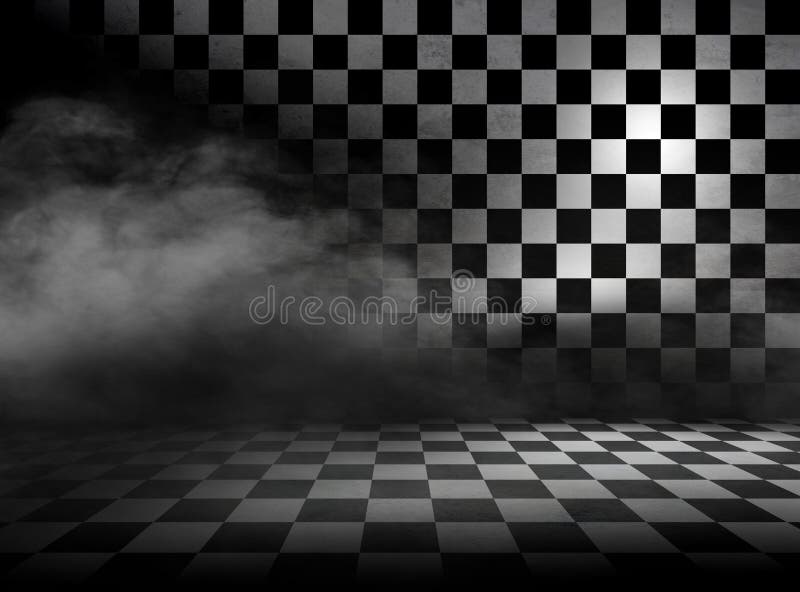 Checker Floor and Wall Pattern Stock Photo - Image of textures, decor ...