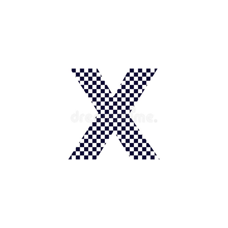Checker Pattern Vector Logo Letter J Stock Vector - Illustration of ...