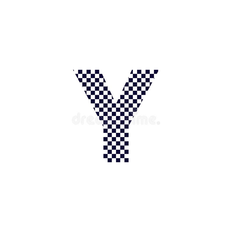 Checker Pattern Vector Logo Letter S Stock Vector - Illustration of ...