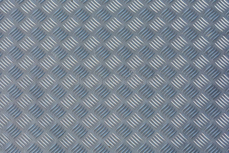 Checker Plate As Metal Texture Stock Photo - Image of material ...