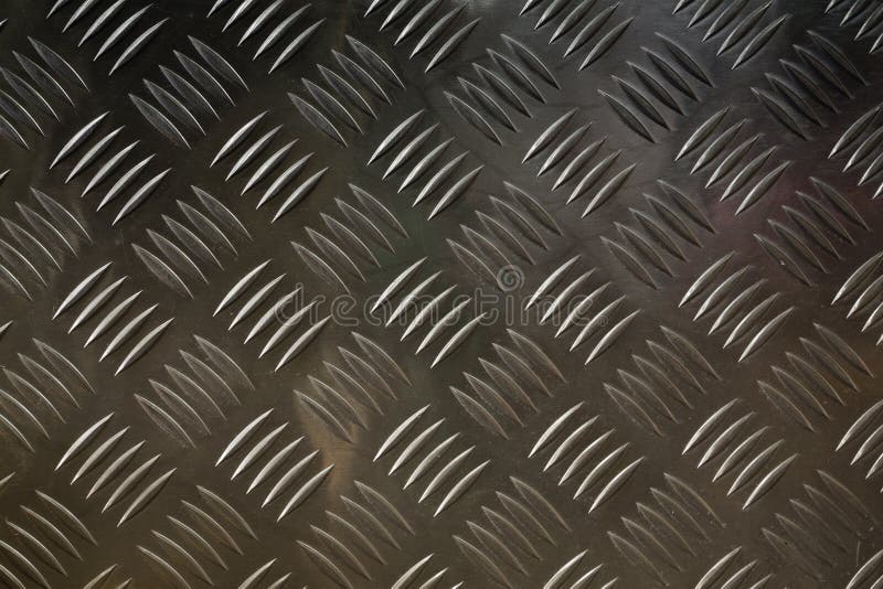 Checker plate texture stock photo. Image of slip, industrial - 81255302