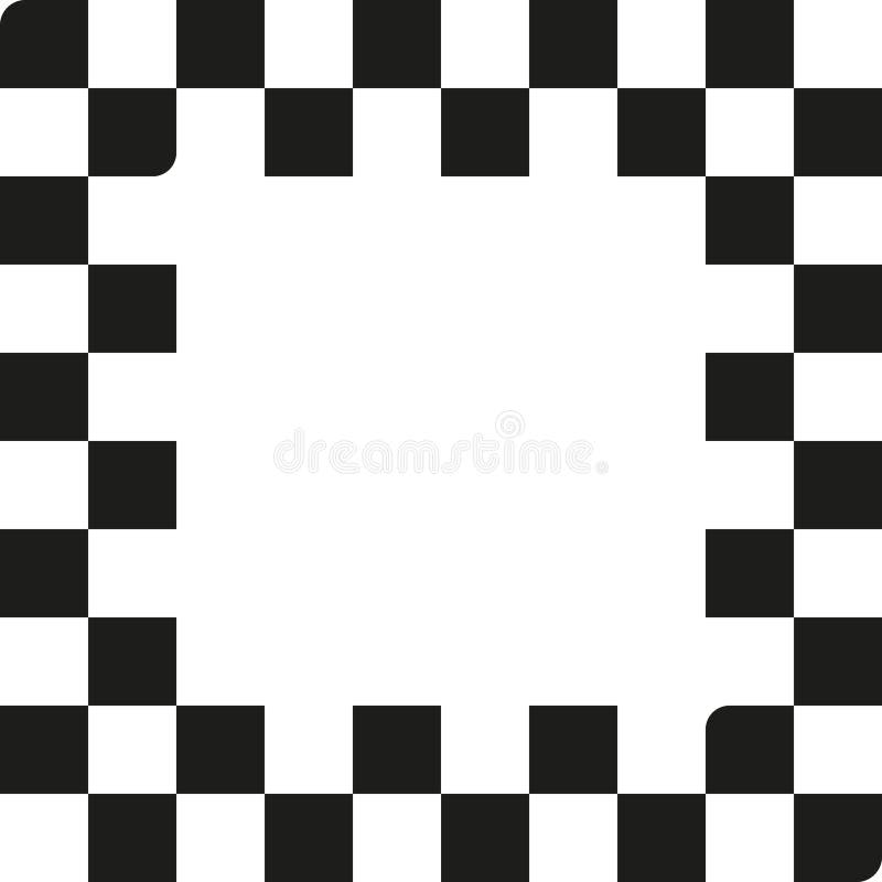 Checkerboard Pattern Border