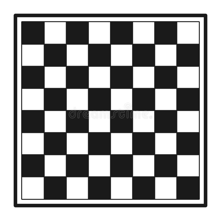 Checkerboard for Checkers Game Vector Stock Vector - Illustration of ...