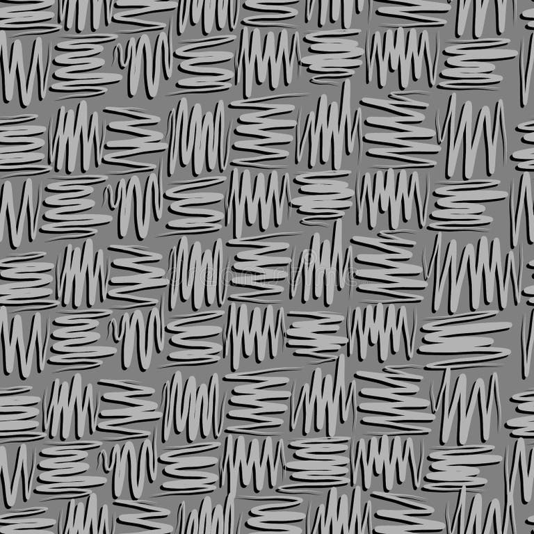 Checkerboard Hatching Seamless Wallpaper Stock Vector - Illustration of ...