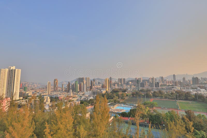 The Checkerboard Hill View of a Kowloon Editorial Photography - Image ...