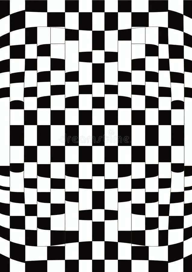 Checkerboard Pattern 90s Retro Nostalgic Frame Stock Illustration ...