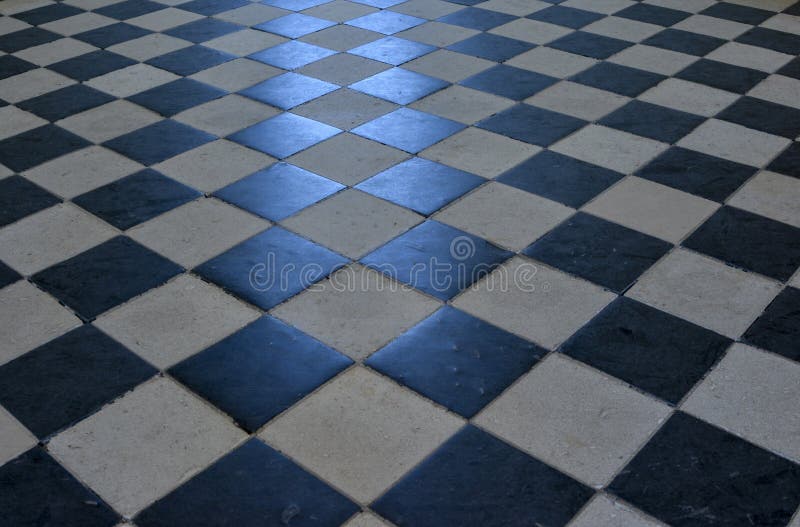 498 Black White Checker Floor Tile Pattern Stock Photos - Free ...