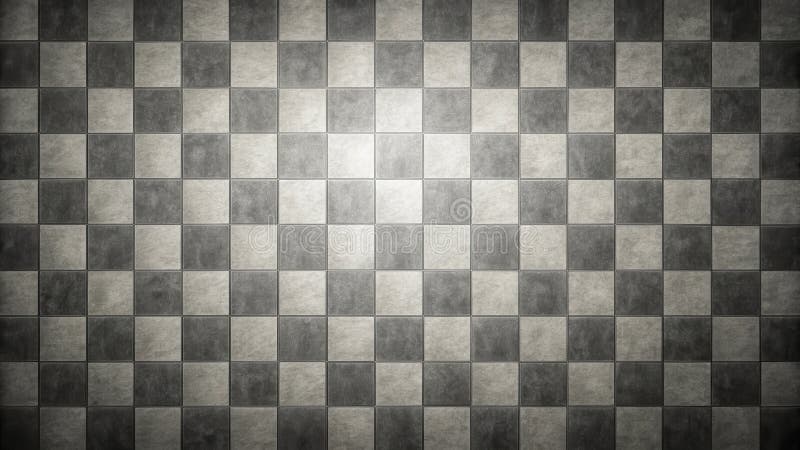 Checkerboard Patterned Floor with Subtle Texture and Light. Generative ...