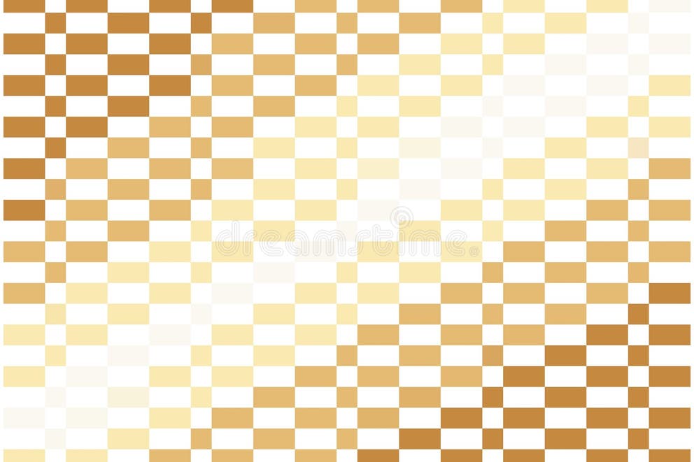 Checkerboard Pixel Pattern with Gradient Square Grid Effect in Orange ...