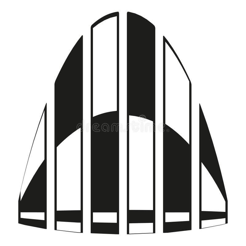 Checkerboard Stripe Icon. Horizontal Band Symbol. Black White Vector ...