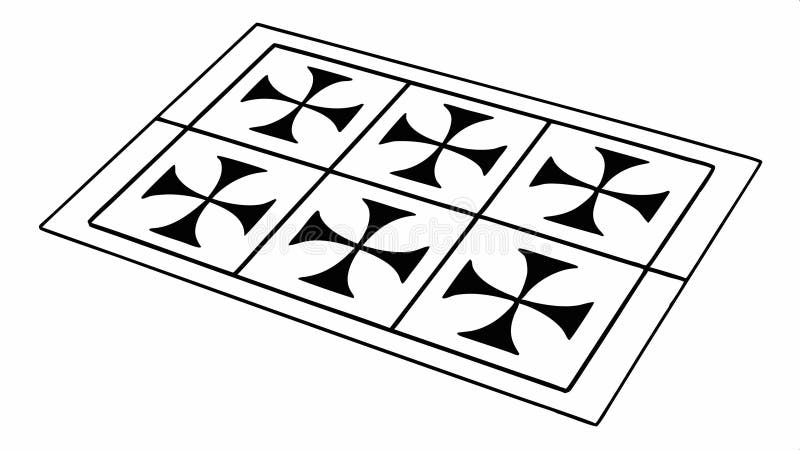 Checkerboard Tile Pattern, Classic Floor Design Vector Design ...