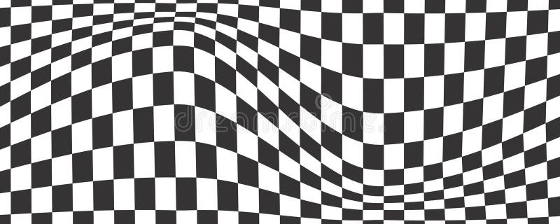 Checkerboard Wavy Pattern Stock Illustrations – 965 Checkerboard Wavy ...