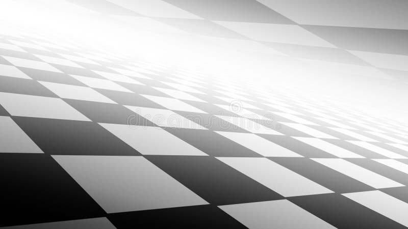 Checkered Abstract Background with Black and White Color Stock ...