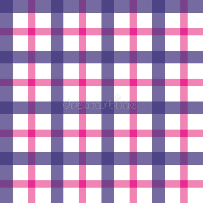 Checkered Background in White and Pink Stock Vector - Illustration of ...