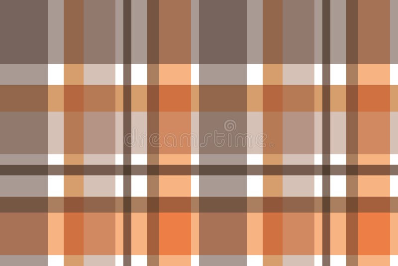 Checkered Background in Brown and White Stock Vector - Illustration of ...