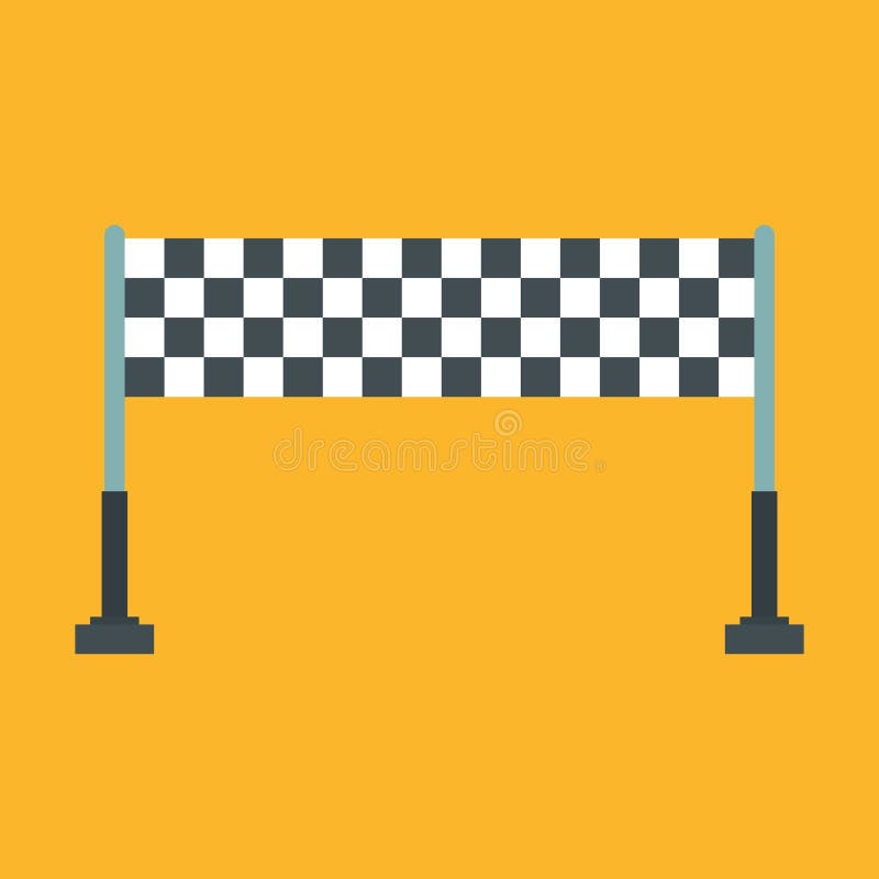 Checkered Banner. Vector Illustration Decorative Design Stock Vector ...