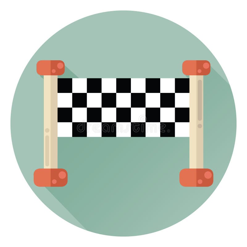 Checkered Banner. Vector Illustration Decorative Design Stock Vector ...