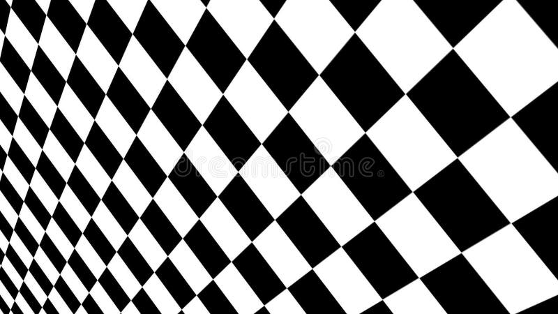 Black and White Plane Checkered Stock Video - Video of perspective ...