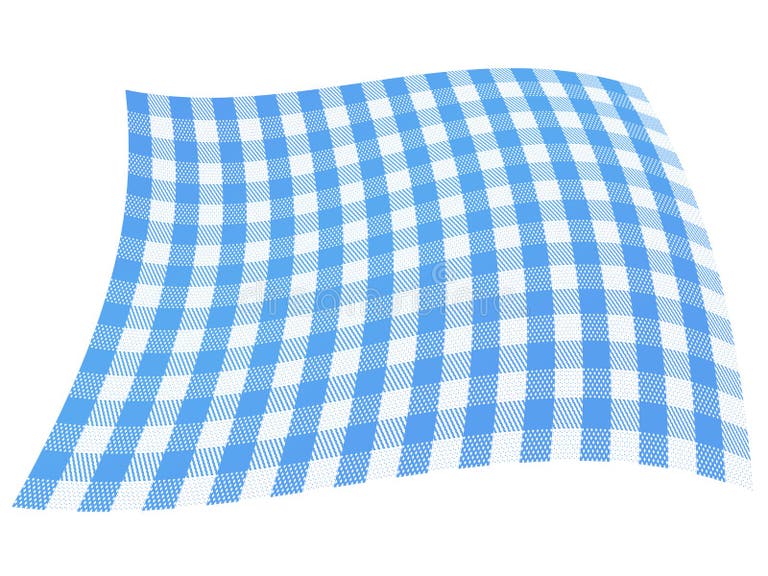Checkered Blue Flag stock illustration. Illustration of decoration ...