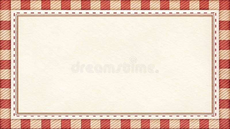 Checkered Border Paper Texture Rustic or Preppy Stock Illustration ...