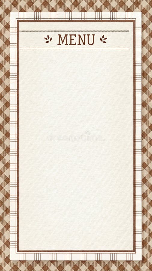 Checkered Border Paper Texture Rustic or Preppy Stock Illustration ...