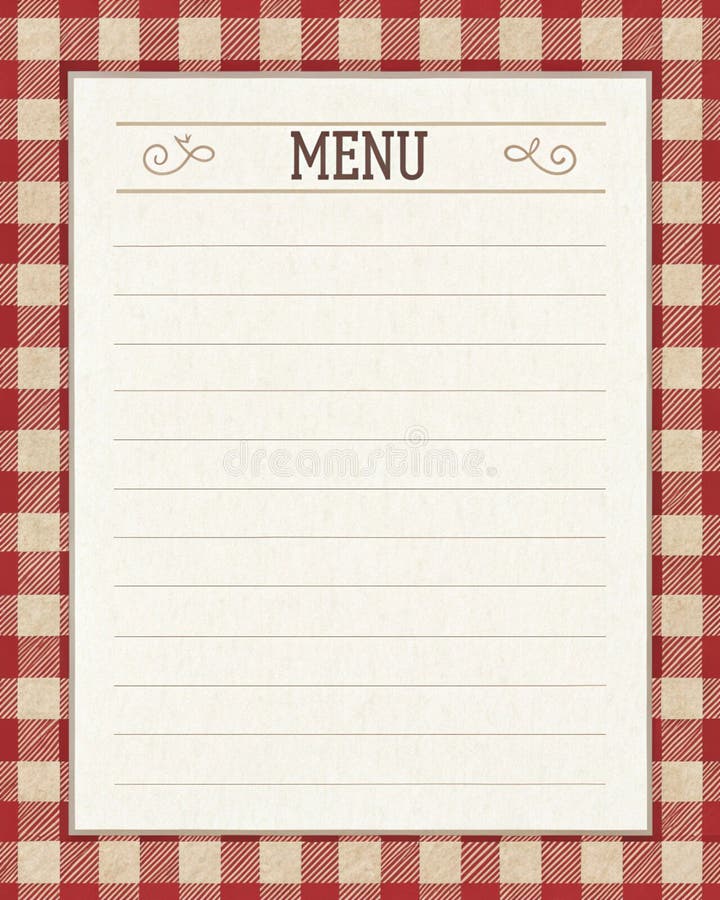 Checkered Border Paper Texture Rustic or Preppy Stock Illustration ...