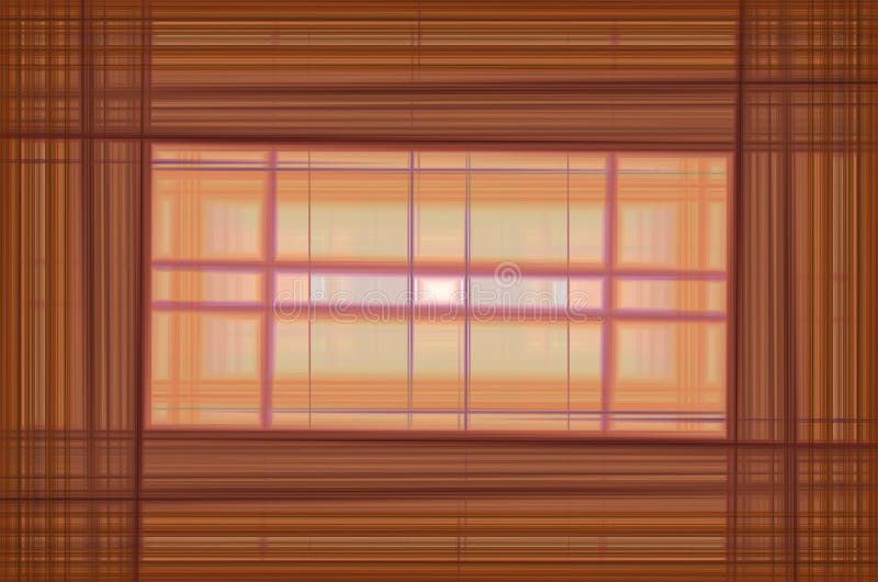 Checkered Brown Pattern. Linear Background. Abstract Texture with Many ...