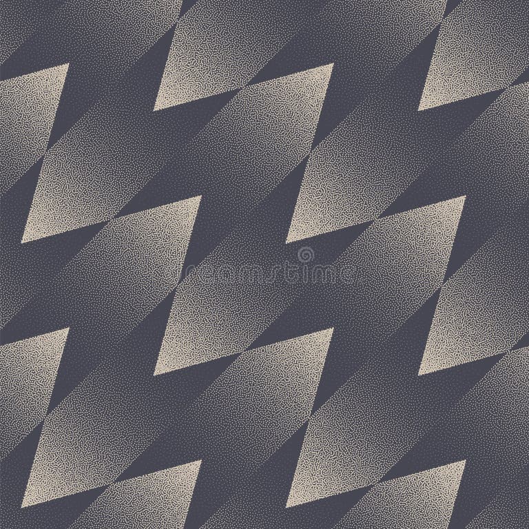 Checkered Chevron Geometric Seamless Pattern Vector Dot Work Abstract ...