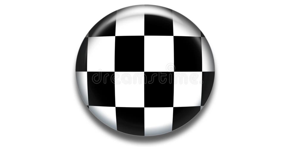 Checkered Flag Circle Stock Illustrations – 691 Checkered Flag Circle ...
