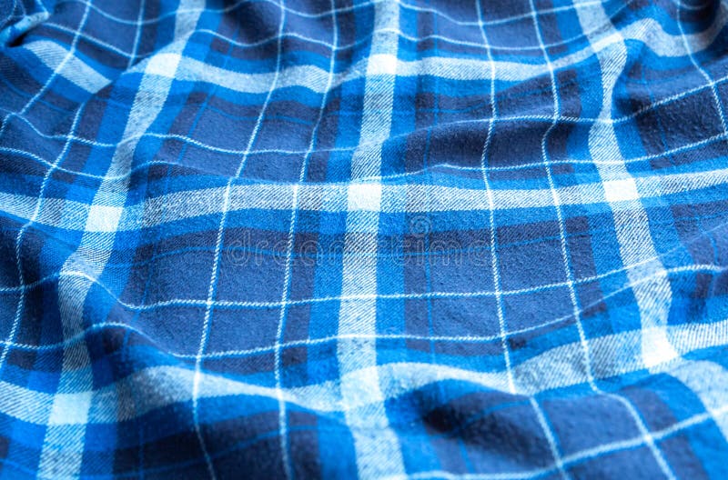 Checkered Cloth Texture. Squares on Textile Stock Image - Image of ...