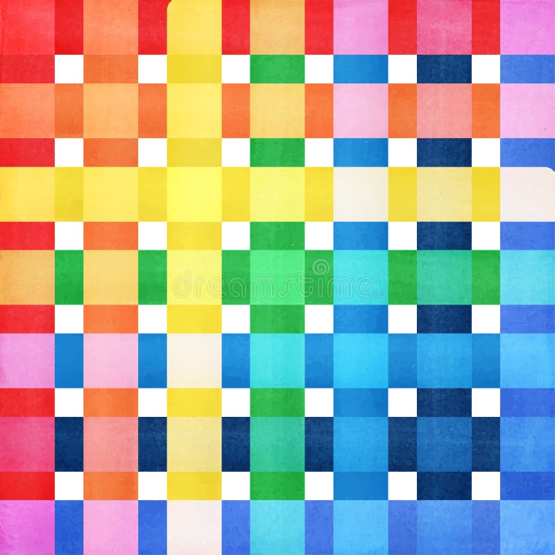 Checkered Colorful Background Vector Stock Vector - Illustration of ...