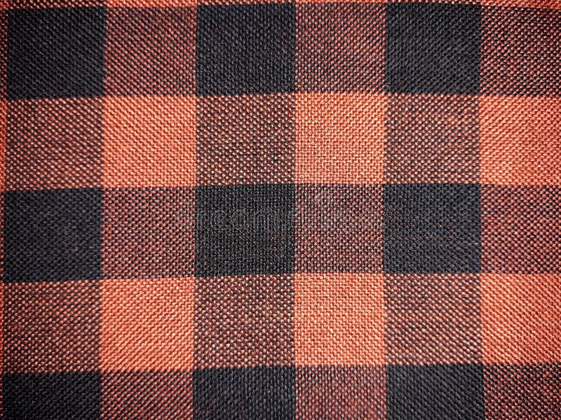 Checkered Fabric Cloth Texture Background Design Image Closed View ...