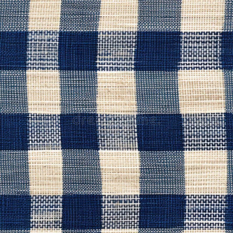 Checkered Fabric Textile Texture Imitation, Seamless Repeat Pattern ...