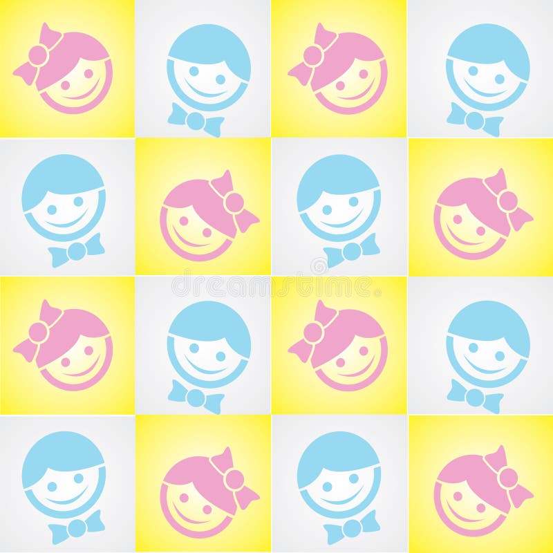 Checkered Face Background. Vector Illustration Decorative Design Stock ...