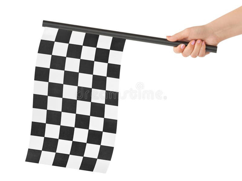 Checkered final flag stock photo. Image of checkered - 11276450